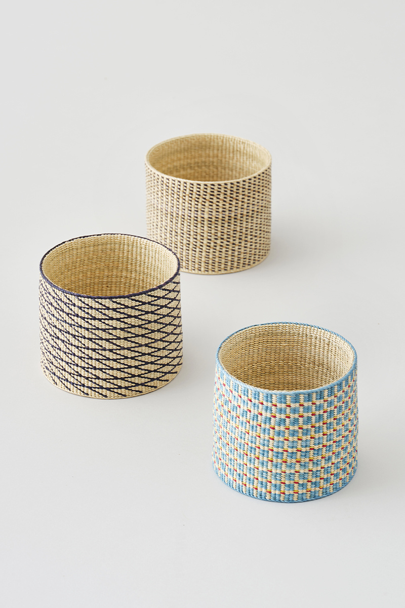 patterned wancho container, product, 2021 — studio-word