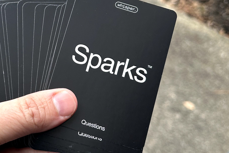 Product - Sparks Cards — Whisper 2024