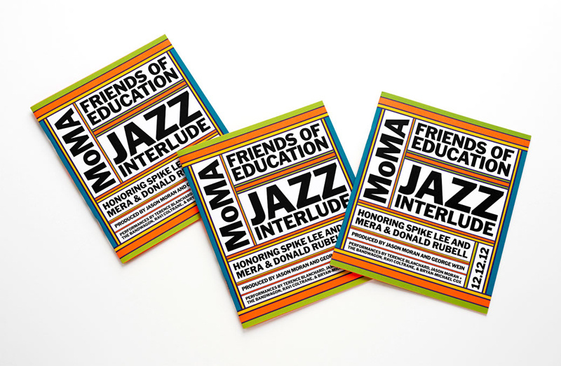 Jazz Invitation — MoMA Design Studio