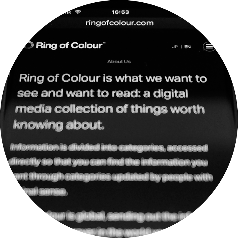 Ring of Colour : Website — Pulp, Inc.