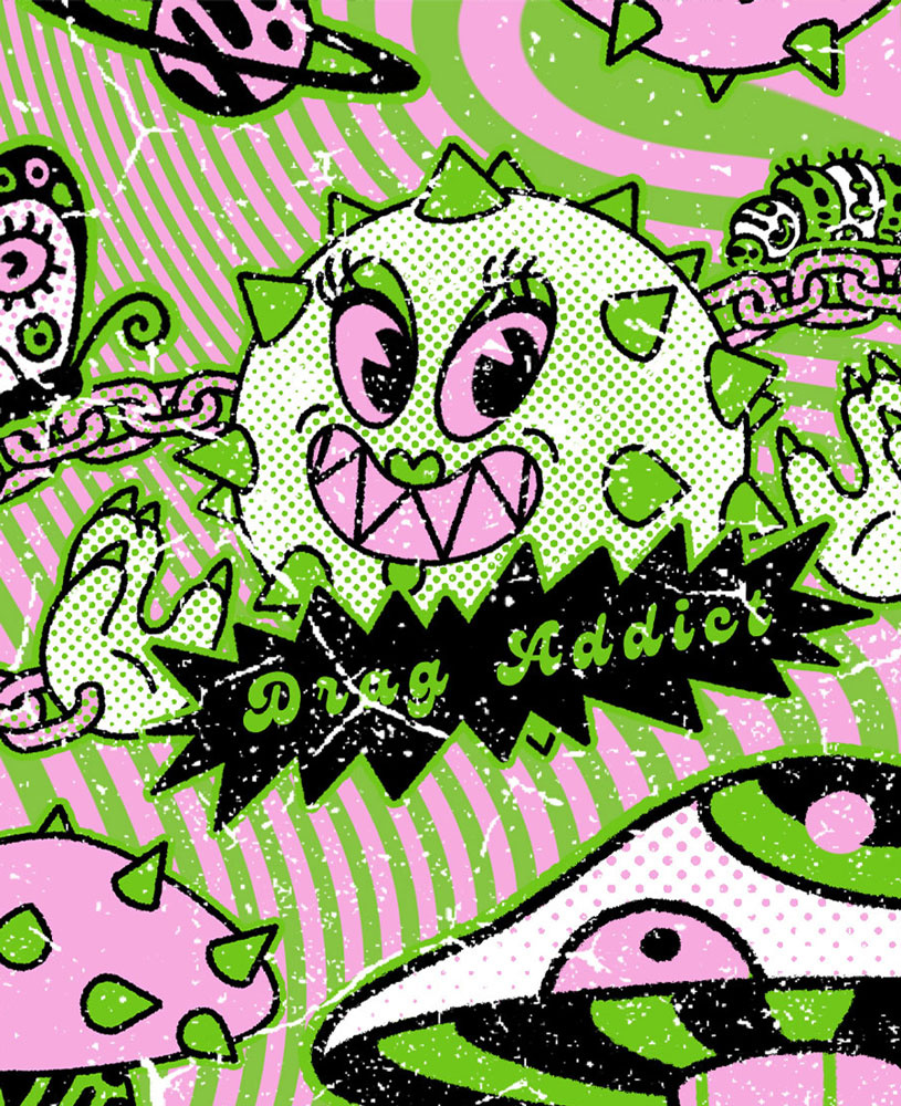 Manila Luzon / Drag Addict — Donny Meloche Art & Design