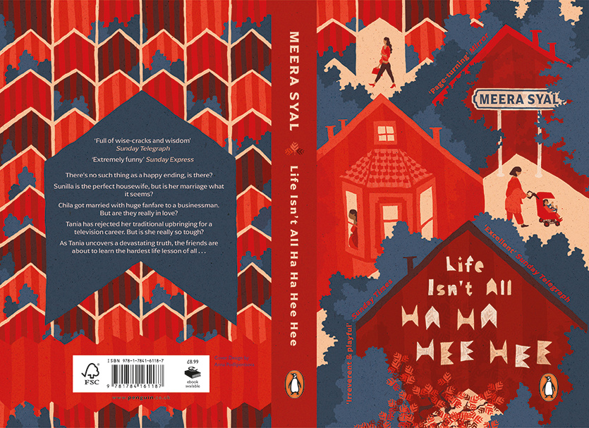 Life Isn't All Ha Ha Hee Hee - Book cover — Anna Podlipentseva Illustration