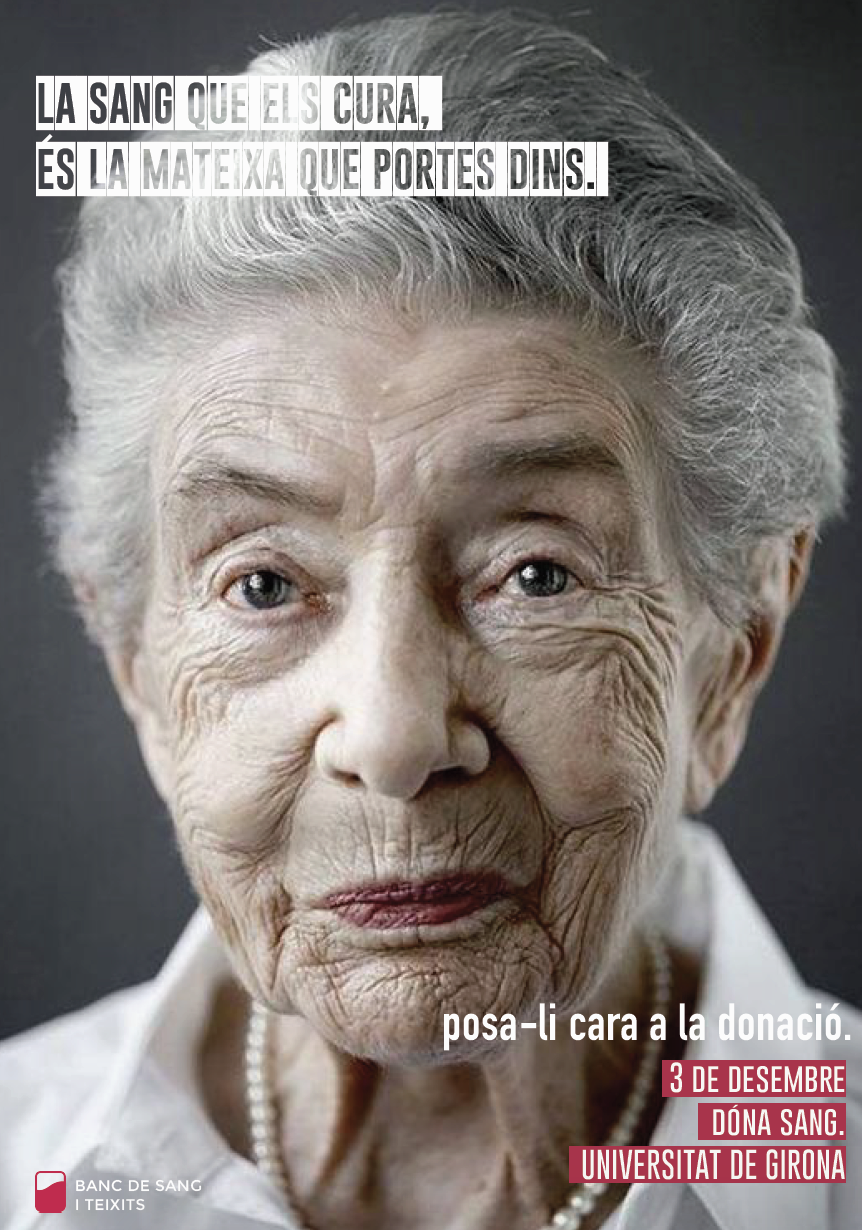 Blood donation - AD CAMPAIGN® — Gisela Casanovas