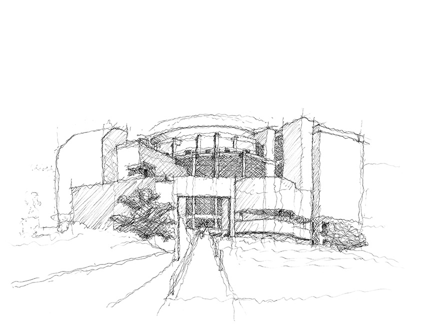 original / high museum — Clay Kiningham - Architect and Artist