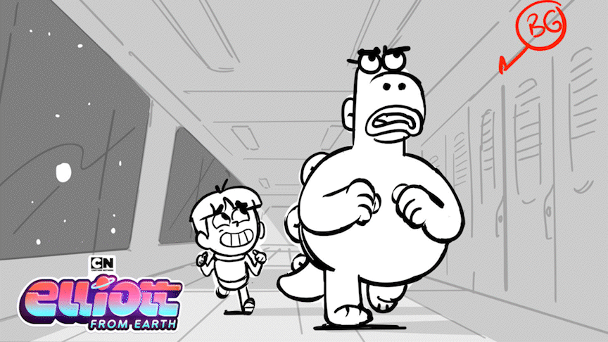 ELLIOTT FROM EARTH CARTOON NETWORK — oliverhamilton