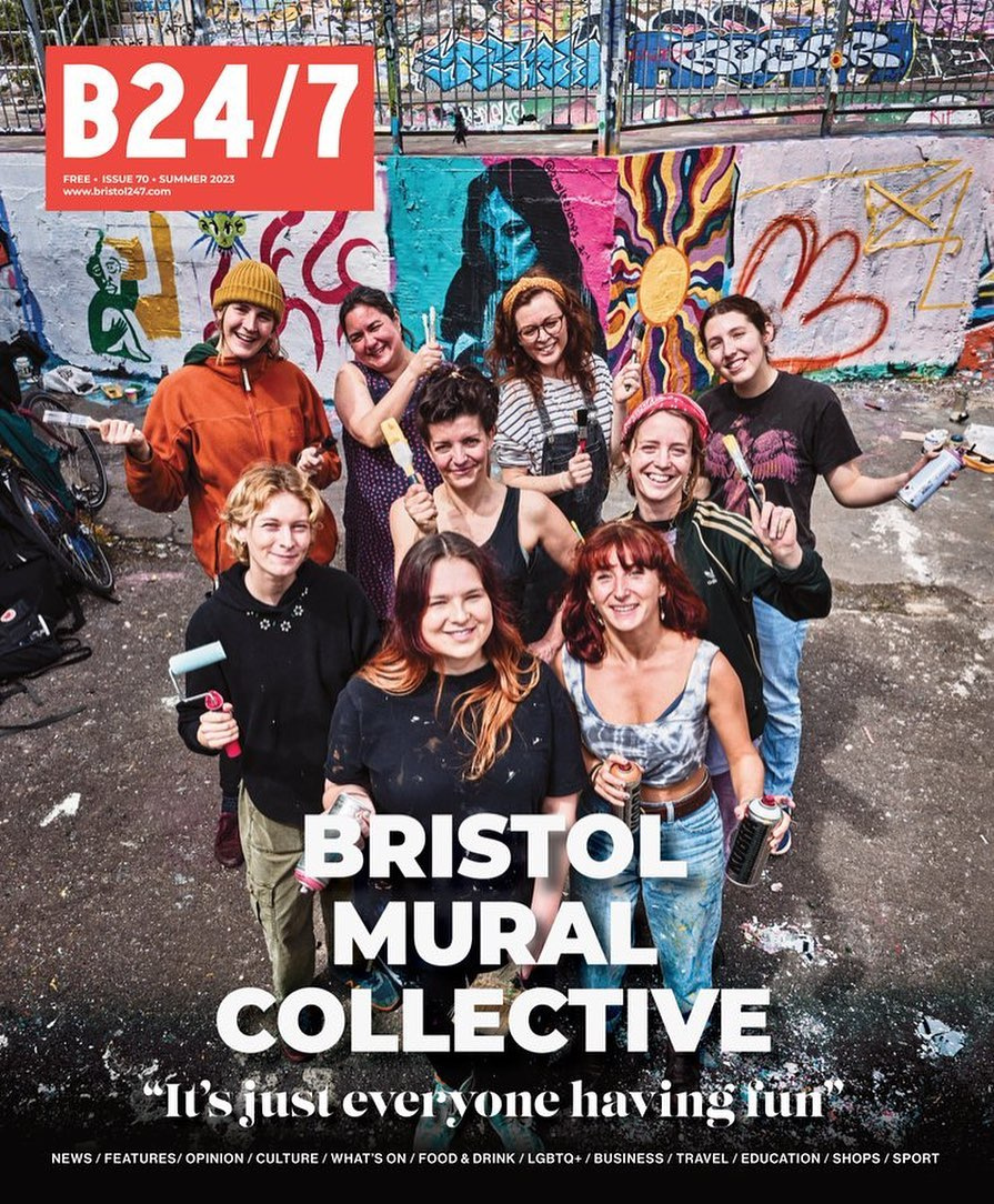 Bristol Mural Collective — RTiiiKA - artist, illustrator, muralist in Bristol