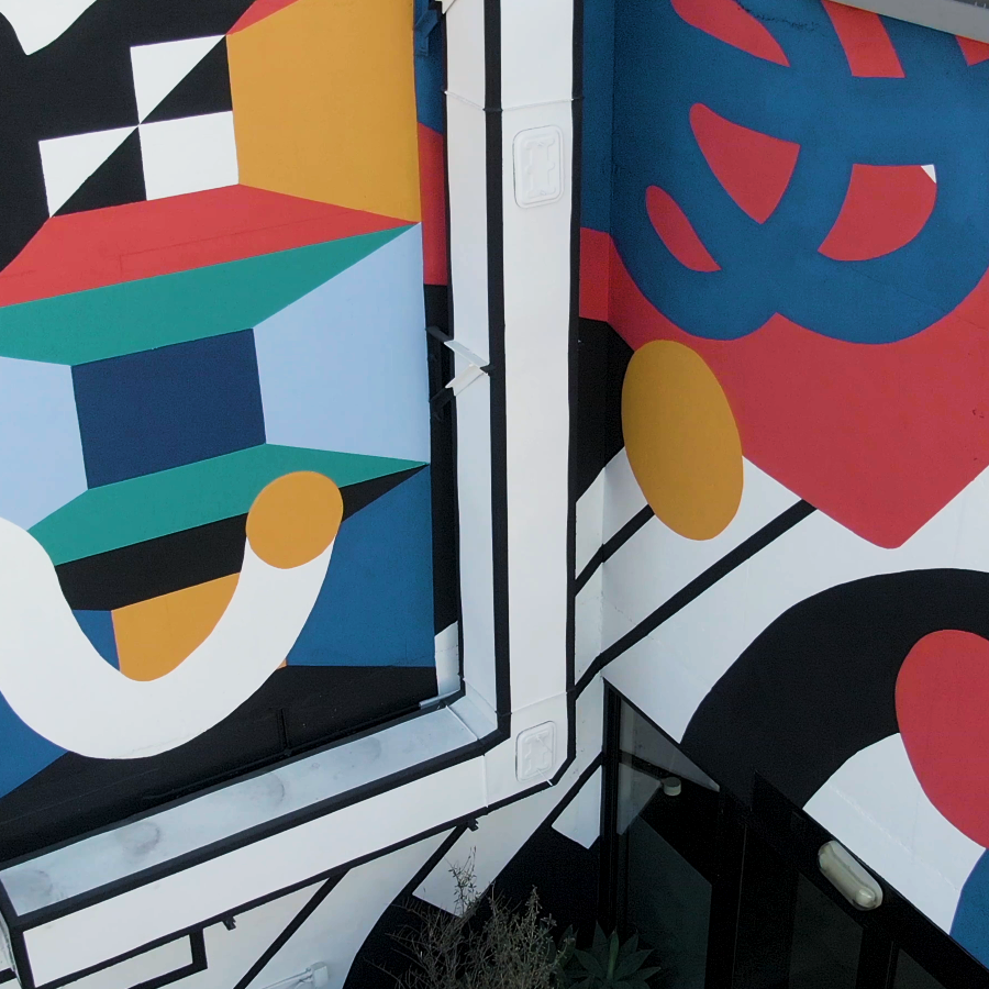 Bolt Coffee Mural — Ege Soyuer