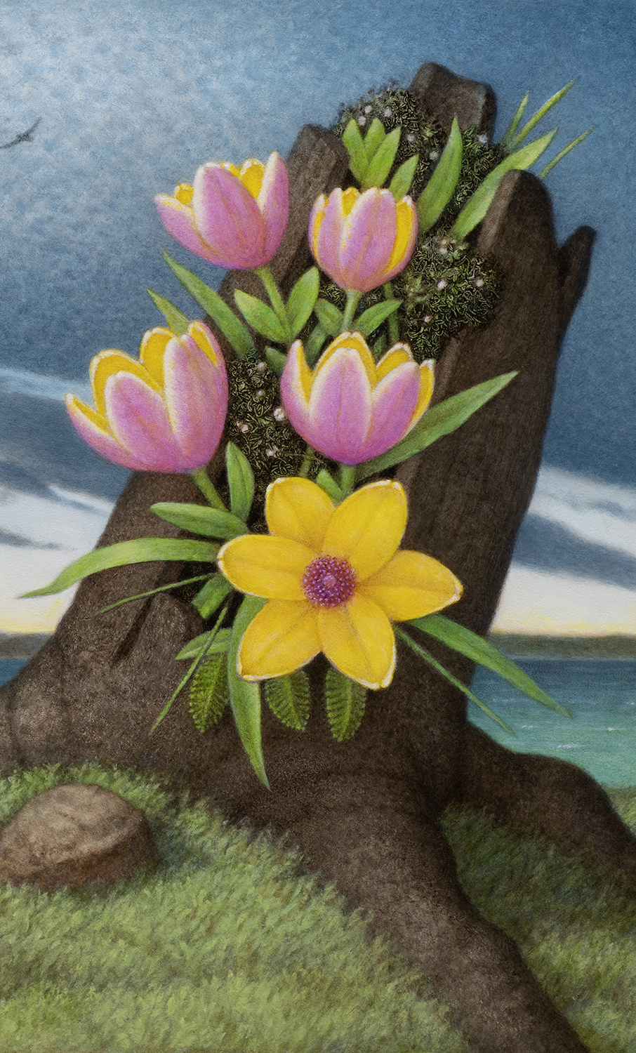 FLOWERS — American Neo-surrealist - Mark Spencer