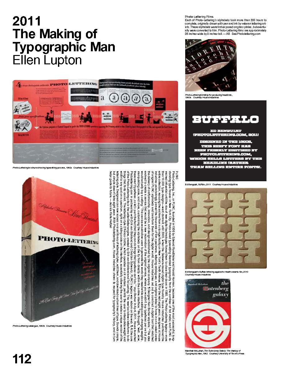 The Making of Typographic Man — ellenlupton
