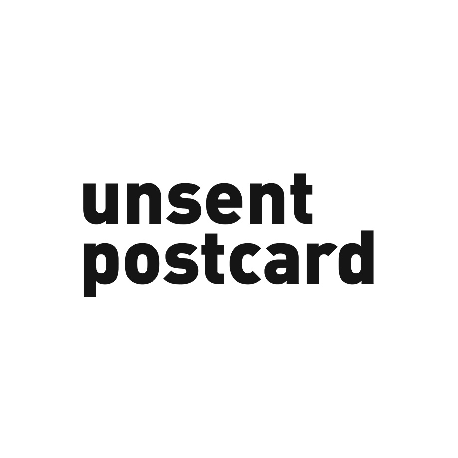 Logo — unsent postcard