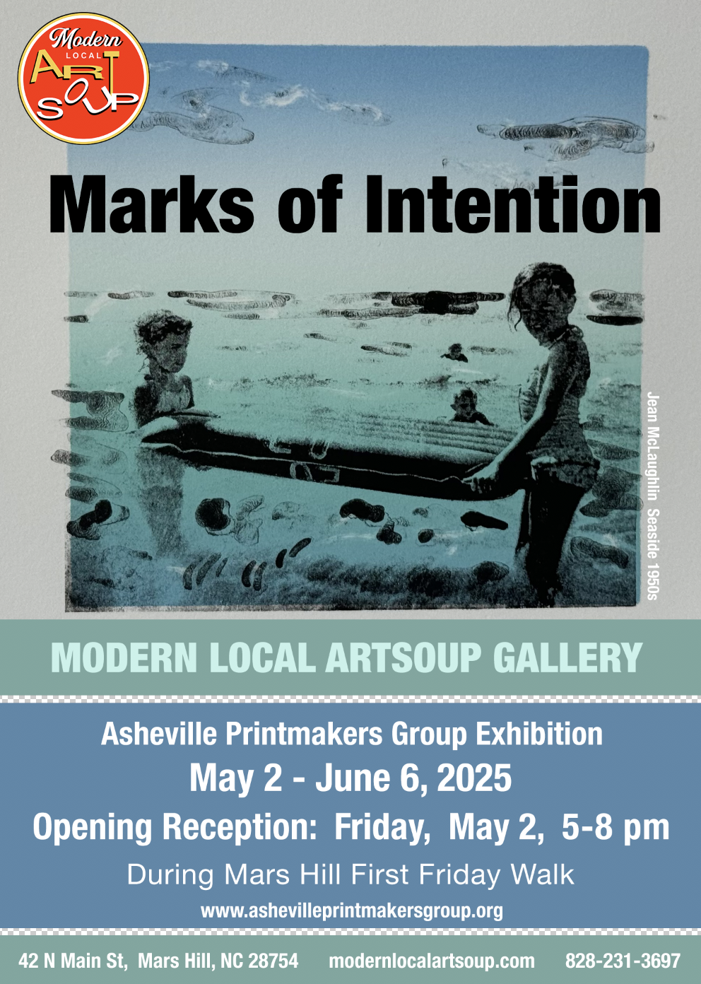 Marks of Intention - 2025 — Asheville Printmakers